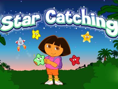 Dora The Explorer Star Catching - A free Online Nickelodeon Game