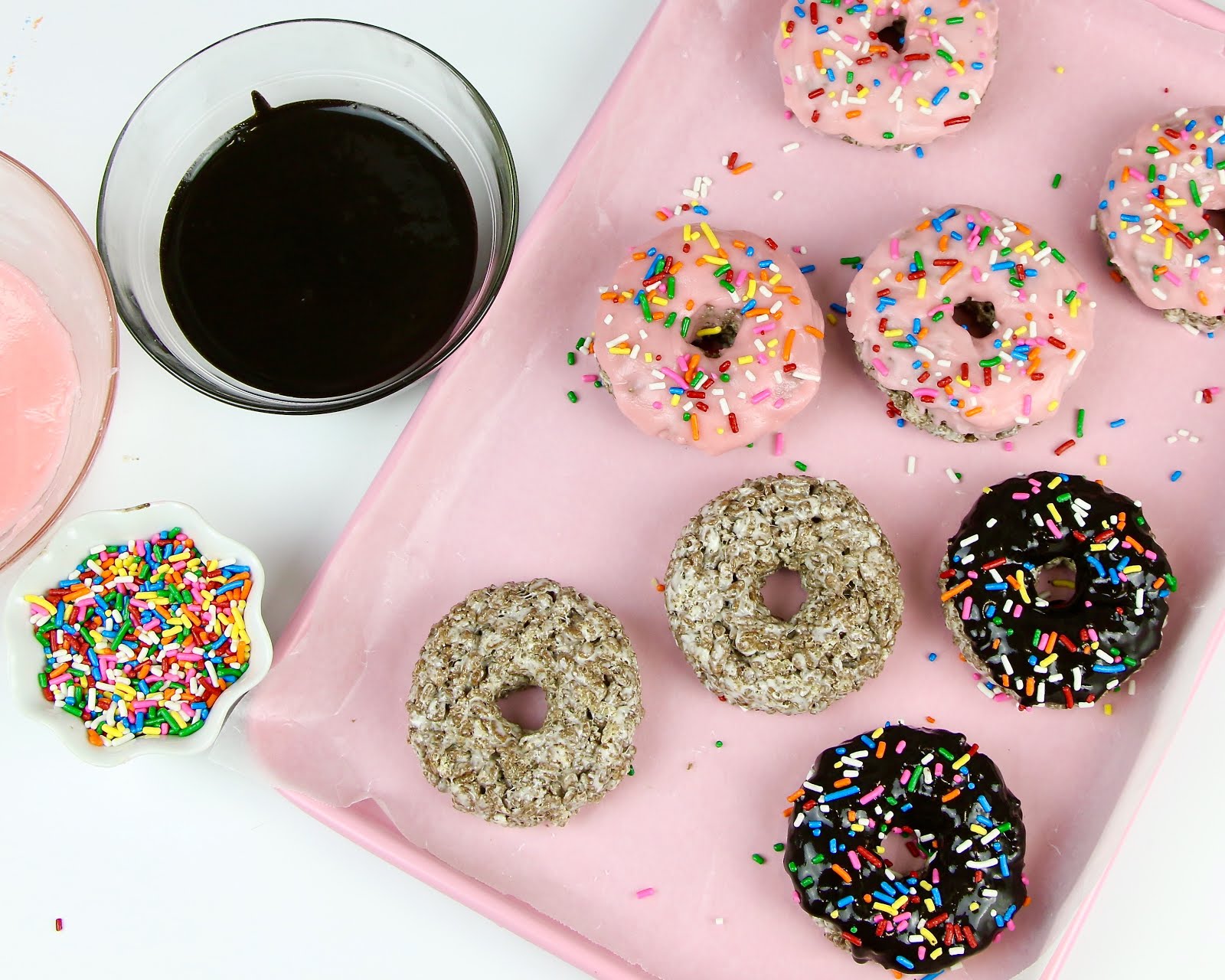 {VIDEO} Rice Krispies Treat Donuts - The Lindsay Ann