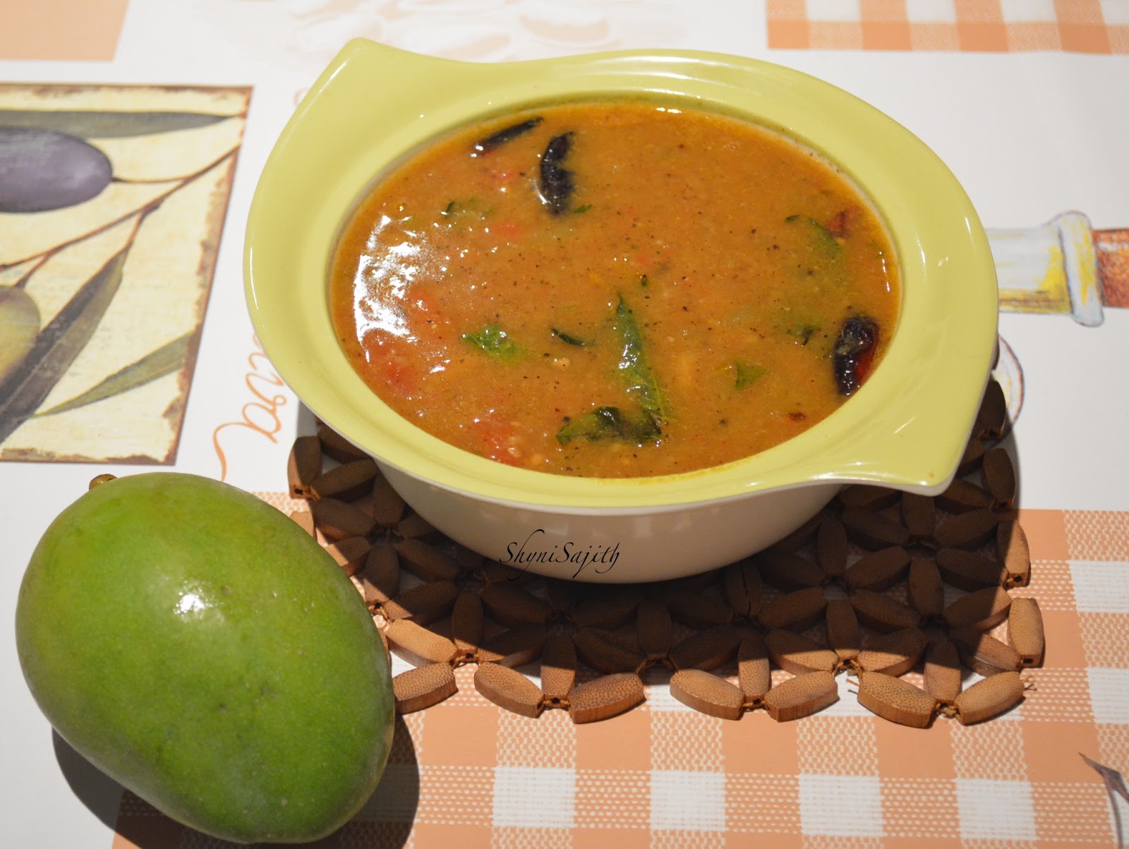 My Cooking Experiments.........: Raw Mango Rasam (Manga Rasam)