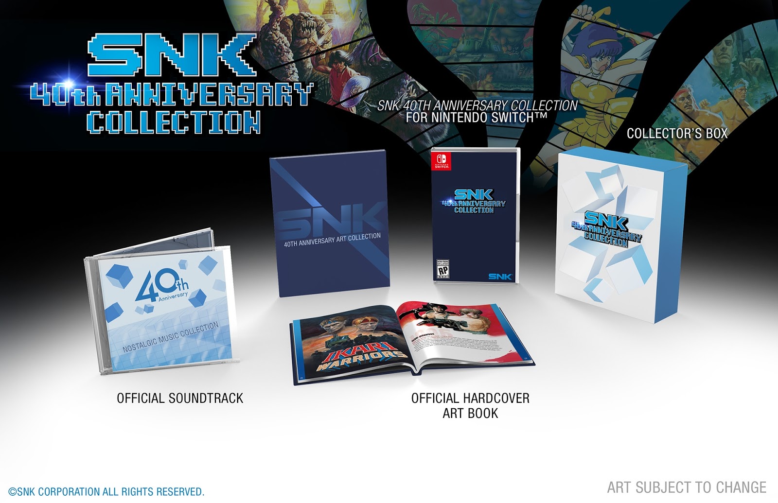 SNK 40th Anniversary Collection (Switch) ganha novo trailer e data de ...