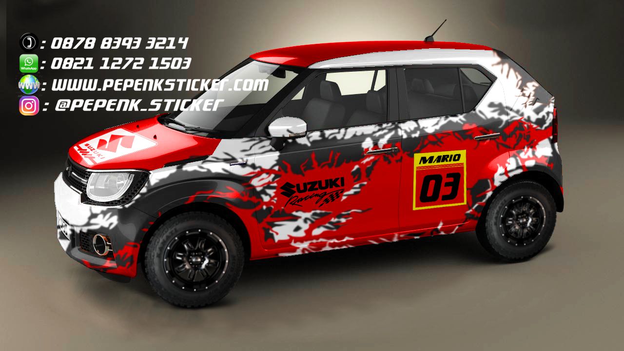 Foto Inspirasi 97+ Modifikasi Stiker Mobil Ignis Terbaru Gratis