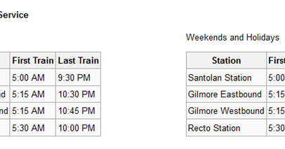 LRT-2 : First and Last Train Schedule ~ Travel, Photographs and Lifestyle