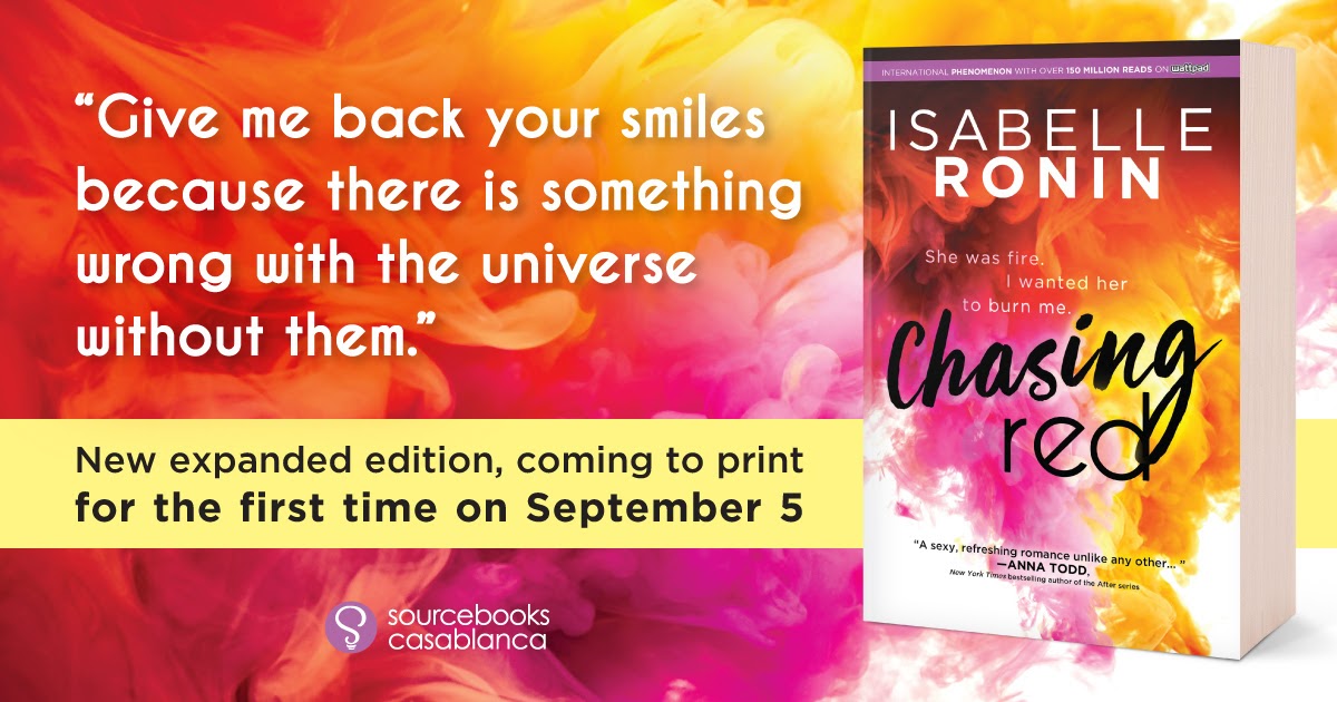 Stuck In Books: Chasing Red by Isabelle Ronin ~ Excerpt & Giveaway