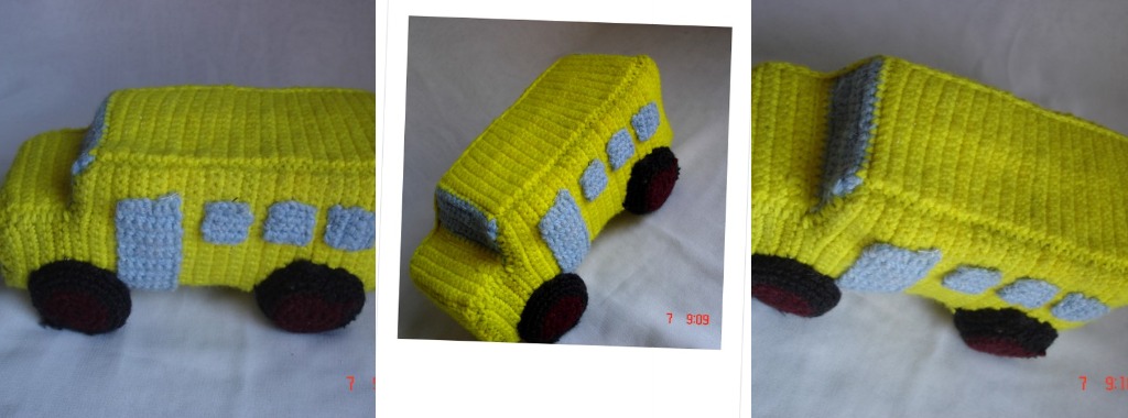 The Lazy Hobbyhopper: School Bus Amigurumi