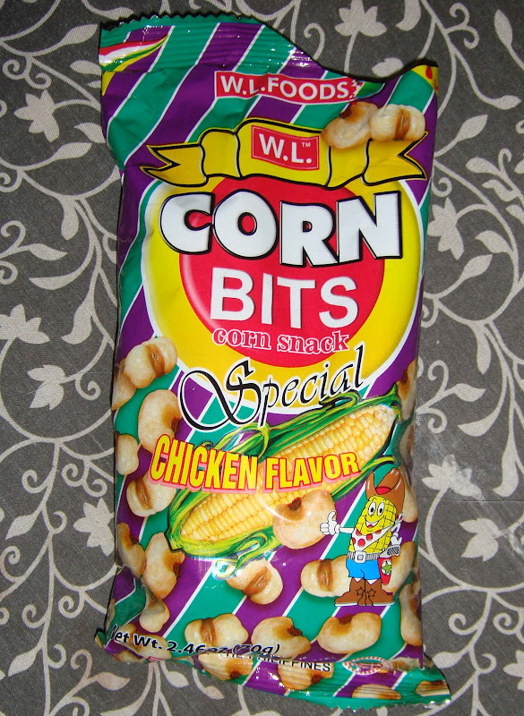 Supersupergirl's Food Reviews: W.L Food CORN BITS chicken flavour