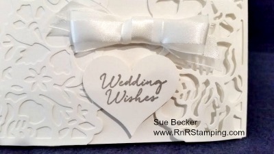 RnR Stamping: Detail Floral Wedding Card