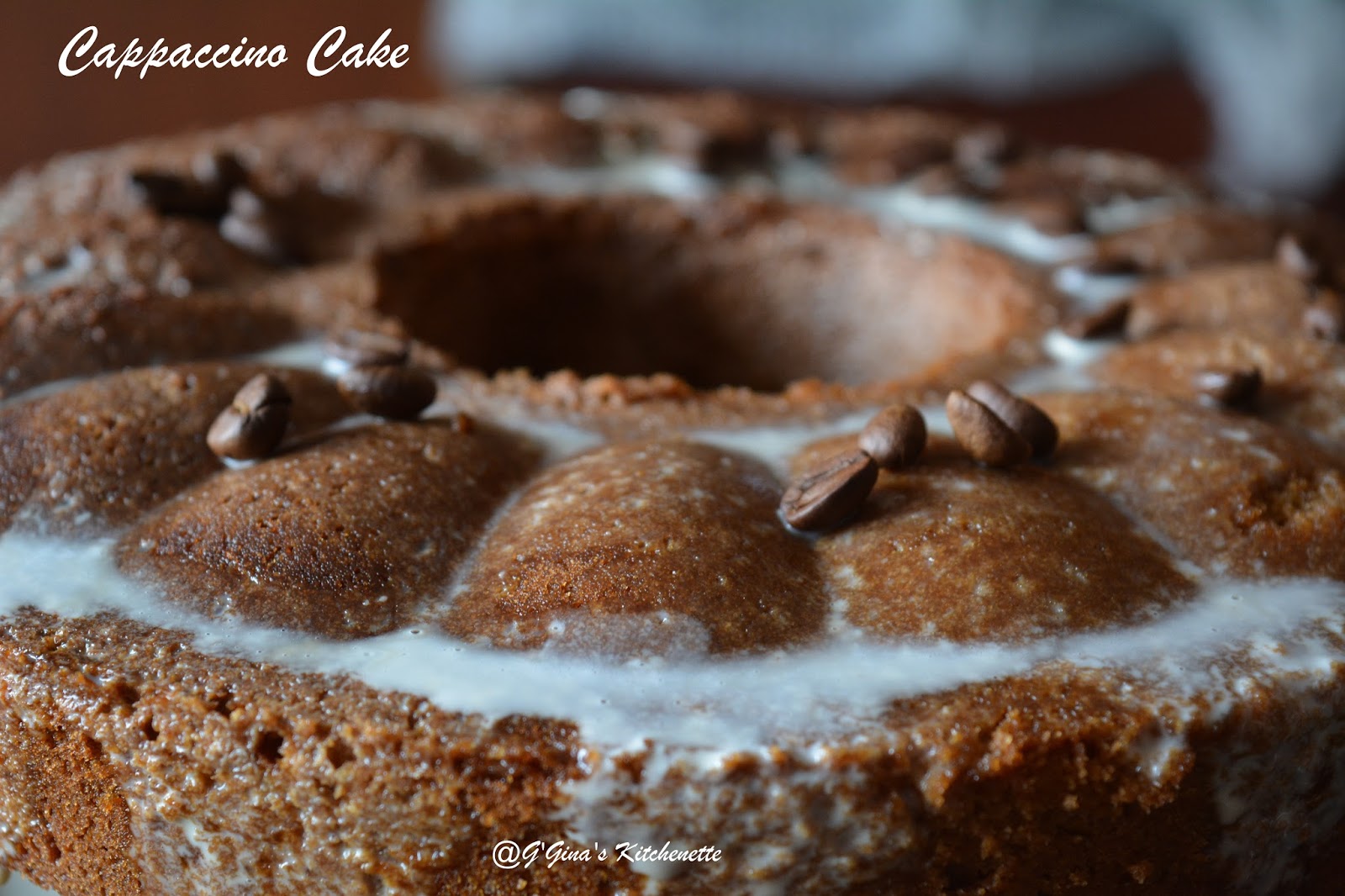 G'Gina's Kitchenette: Cappuccino Cake #FoodieExtravaganza