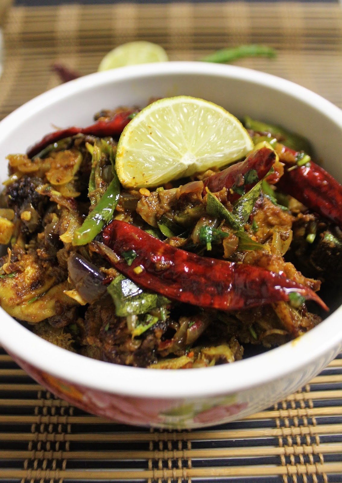 Bethica's Kitchen Flavours: Spicy & Tangy Dry Mutton Fry