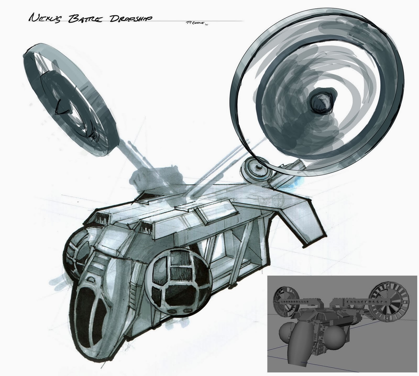 Peter Coene's Concept Art and Drawings