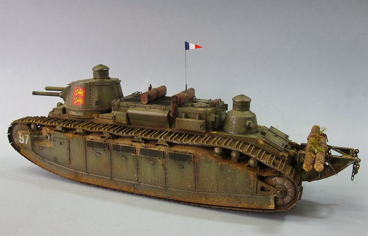 Char FCM 2C - NORMANDIE - Super-heavy French tank - DONE !!!! - Missing ...