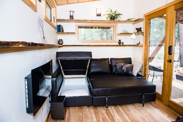 TINY HOUSE TOWN: Wood Iron Tiny Home