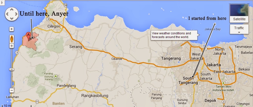 Living Life Lively: Trip Jakarta - Anyer by Public Transportation