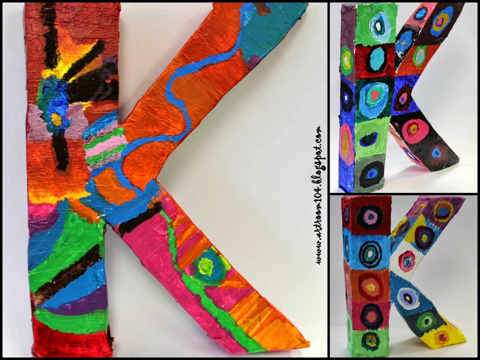 Art Room 104: Studio Art: 3-D Master's Paintings (Picture Heavy Post!)