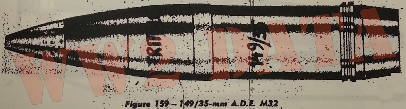 WW2 Equipment Data: Italian Explosive Ordnance - 149mm Projectiles