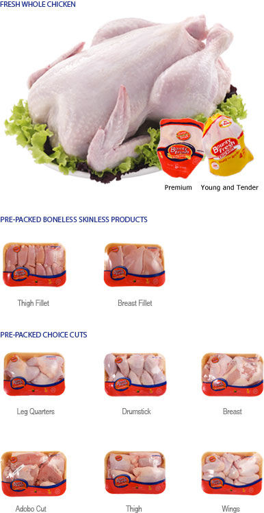 Halal Certified Food and Products: Bounty Fresh Chicken