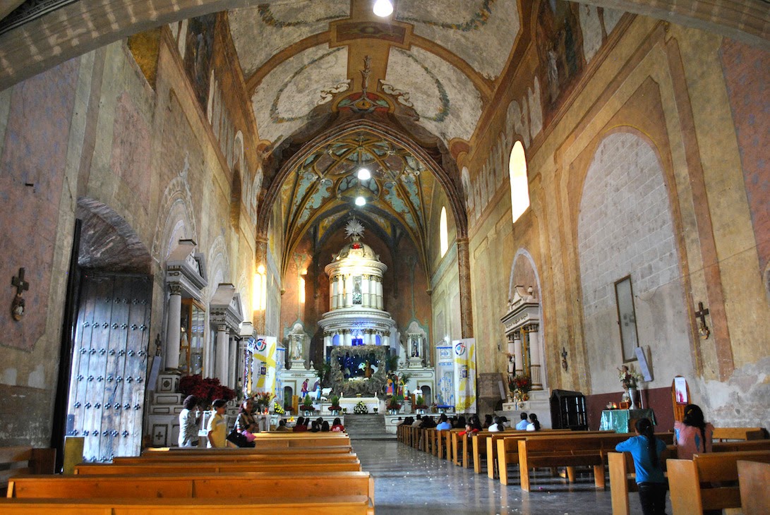 colonialmexico: Yecapixtla: Inside the Church
