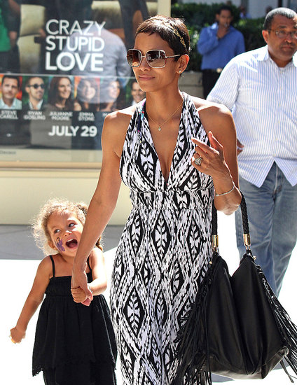 Halle Berry Daughter Hair