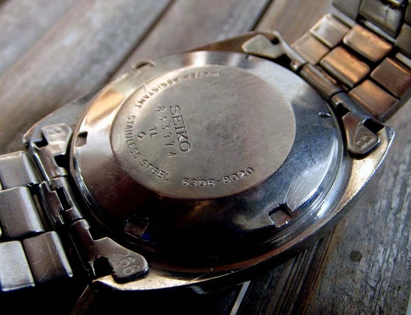 JAM - VINTAGE: SEIKO AUTOMATIC 6308 - 8020 BLUE DIAL - TERAWAT - SOLD