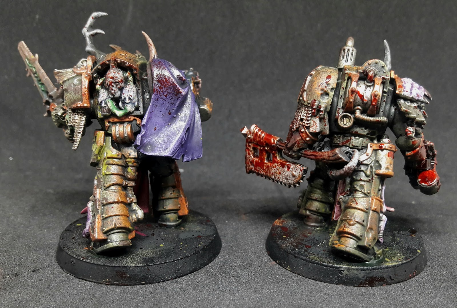 30Kplus40K: Death Guard Terminators - An Ode to Batch Painting