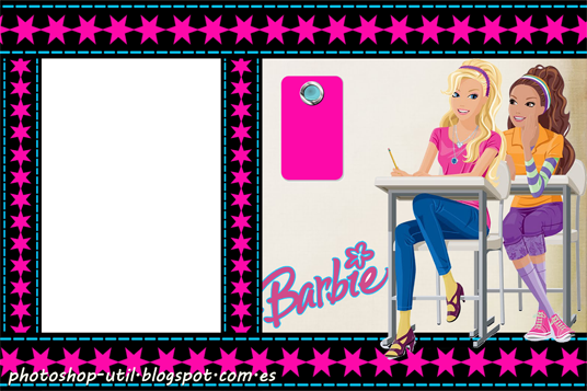 Marcos de fotos de barbie - Imagui