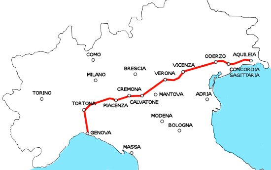 VIA POSTUMIA | romanoimpero.com