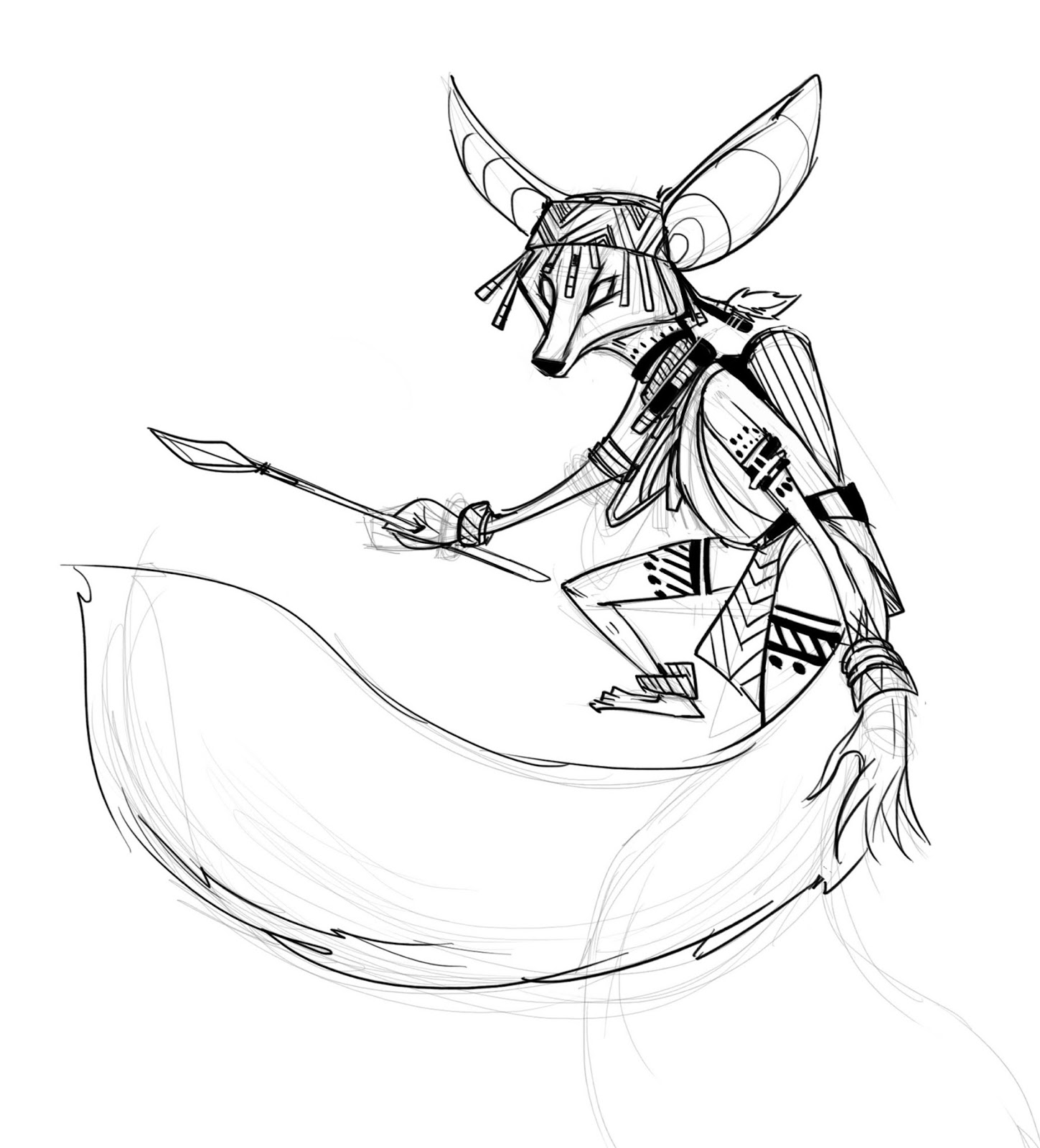 The Heroes Project: The Jackal: Character design (part 2)