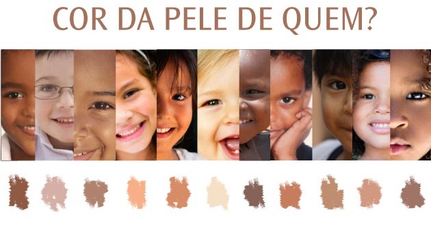 O mundo é das crianças: De que cor é a "cor de pele"?