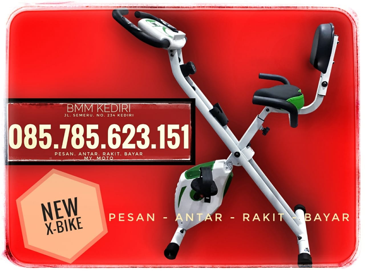 TREADMILL MALANG JUAL TREADMIL SEPEDA STATISTIK HOME GYM Hits 085-785 ...