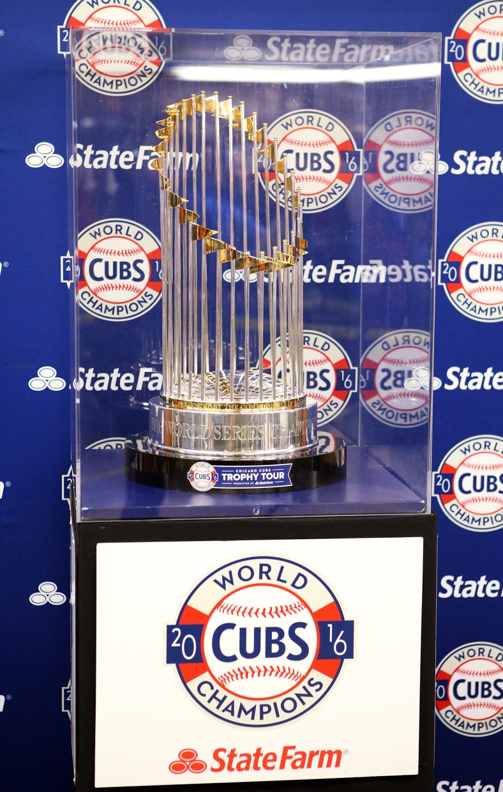 Mark Kodiak Ukena: State Farm Chicago Cubs Champion Trophy Tour