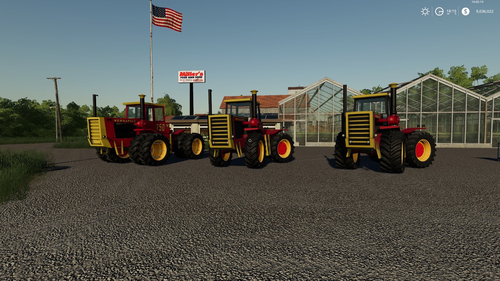 FS19 Versatile 6 cylinder series - FS 19 & 22 USA Mods Collection