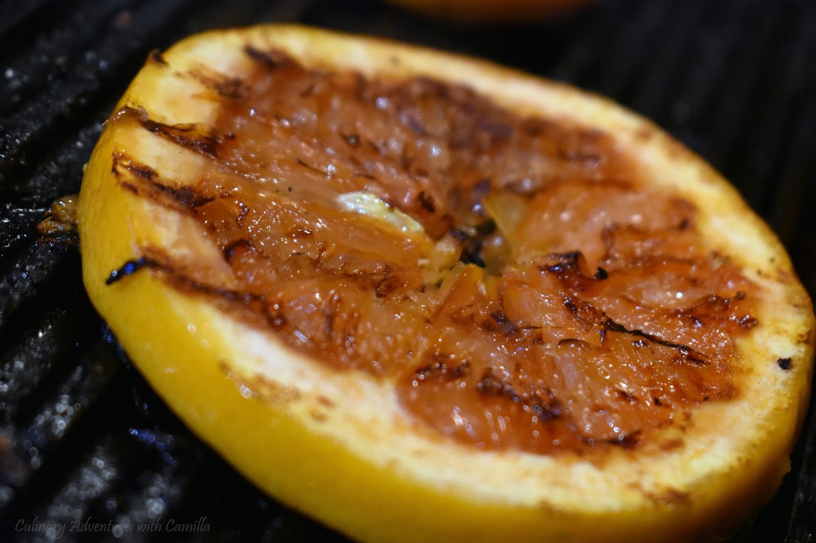 Charred Grapefruit Gin & Tonic #BBQWeek