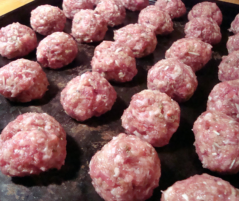 A Couple in the Kitchen: Mouth-Watering Meatballs