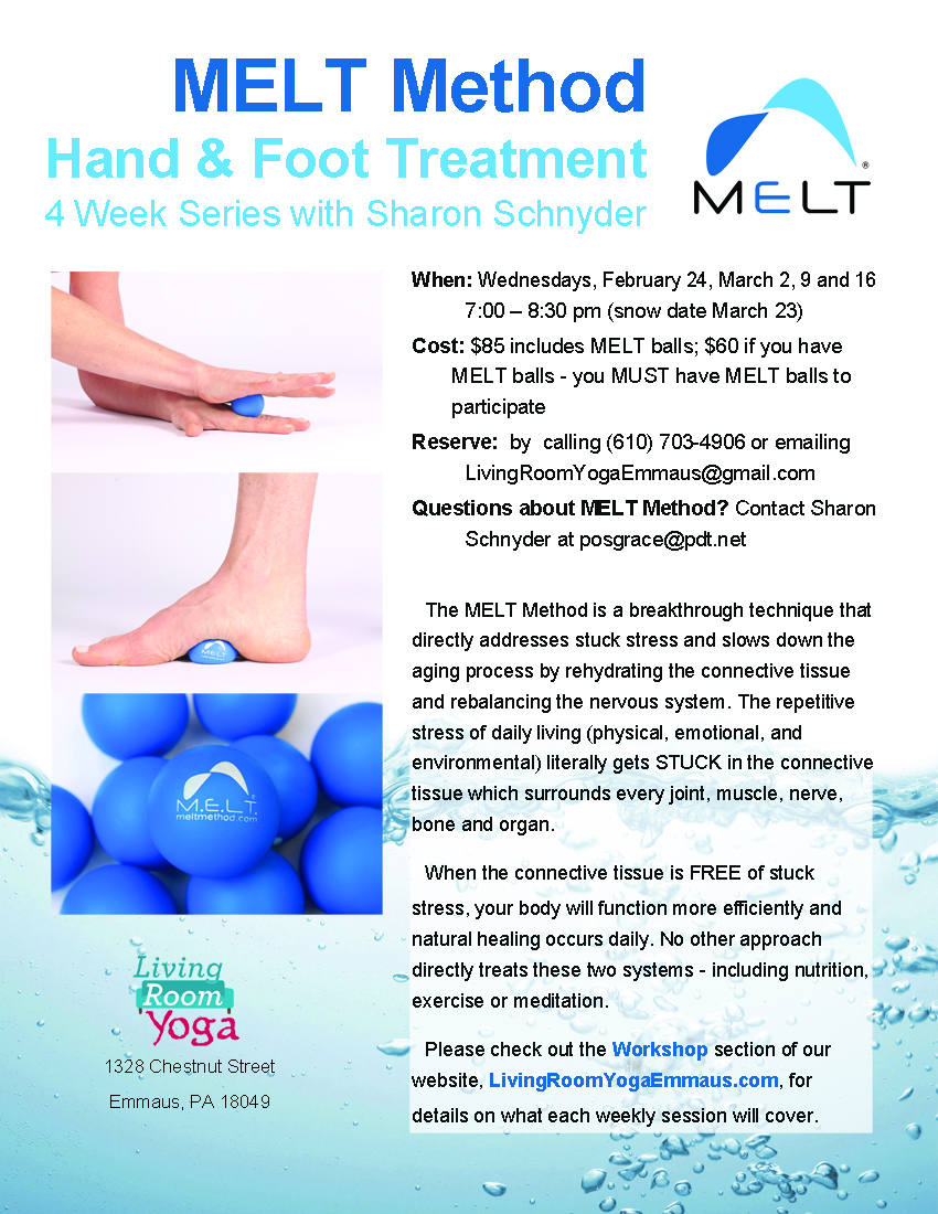 finding balance in a wobbly world: NEW MELT METHOD 4-WK SERIES:Begins ...