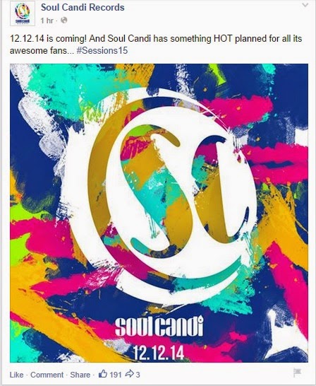 DJ's Production: SOUL CANDI ANNOUNCE THE RELEASE DATE FOR SESSIONS 15
