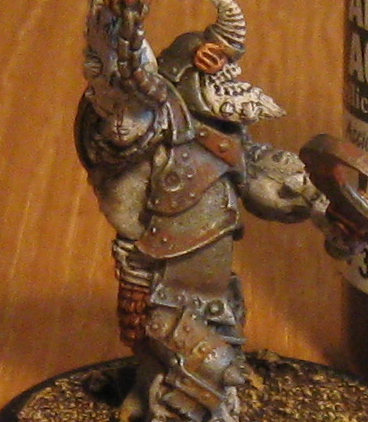 Kevin's Miniatures & Hobby Table: Tutorial: Weathering Metal Armor