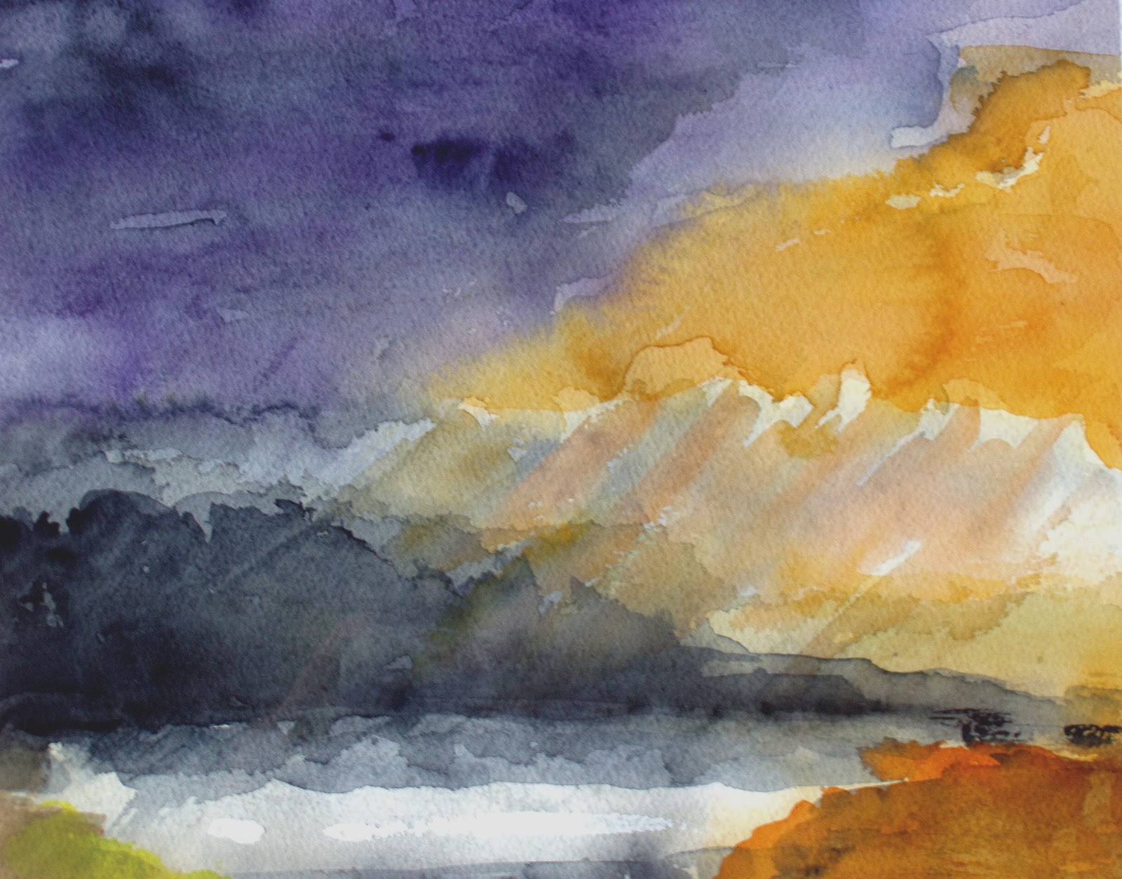 Kerstin Een akvareller