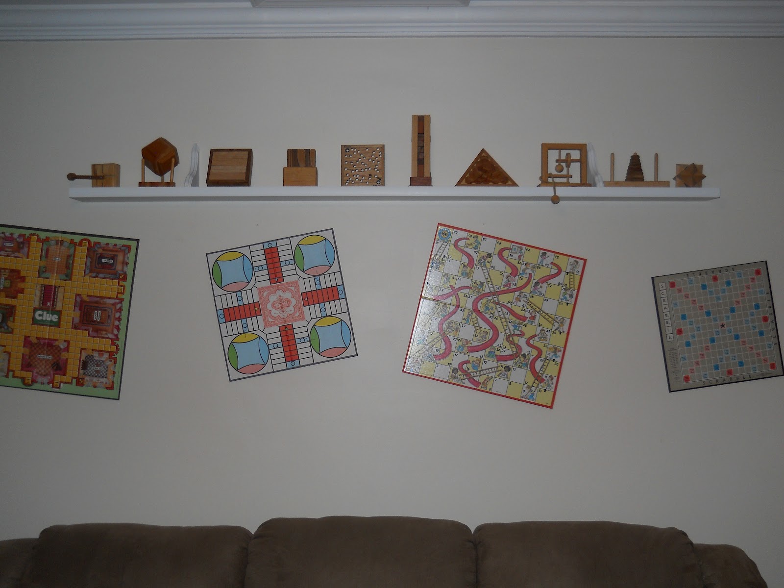 Crafting Central: Puzzle Shelf
