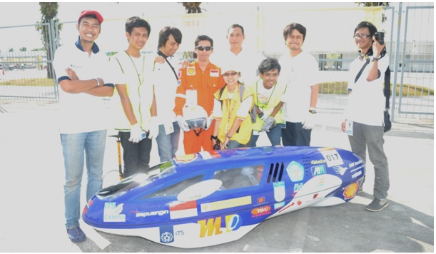 ITS TEAM - SAPU ANGIN SHELL ECO MARATHON 2012
