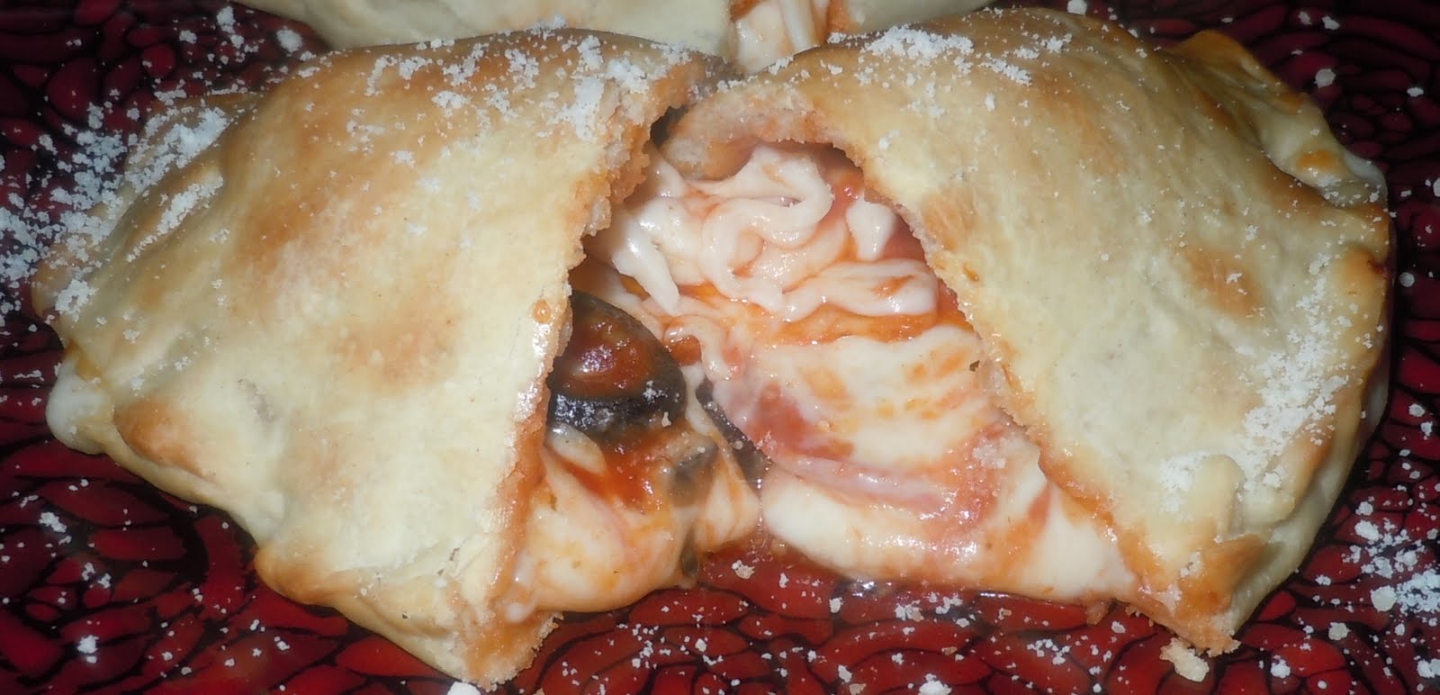 Party with Leah: Pepperoni & Mozzarella Calzone