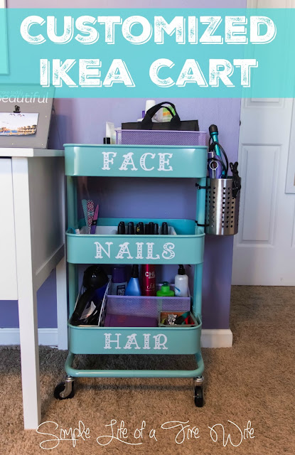 Life on Oak Hill: Customized IKEA Cart