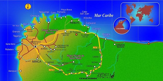 Kristi & AJ on the GO: Colombia: Carribean Coast - Taganga, Tayrona and ...