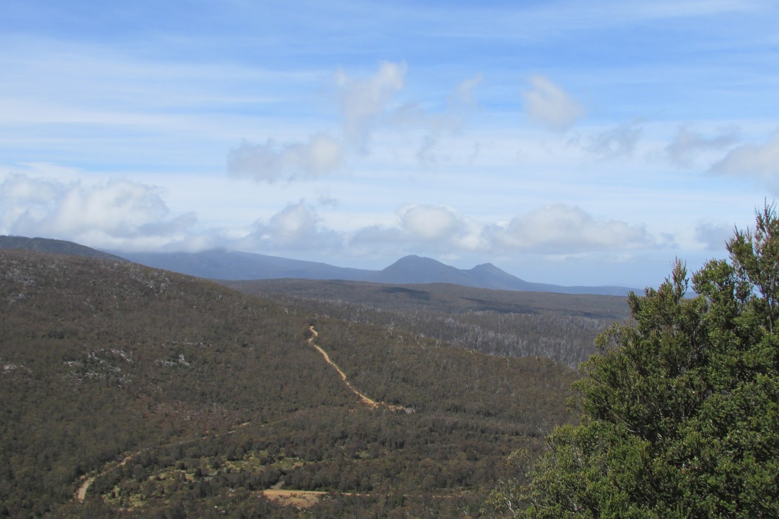 Mount Charles from Lachlan | Hiking South East Tasmania