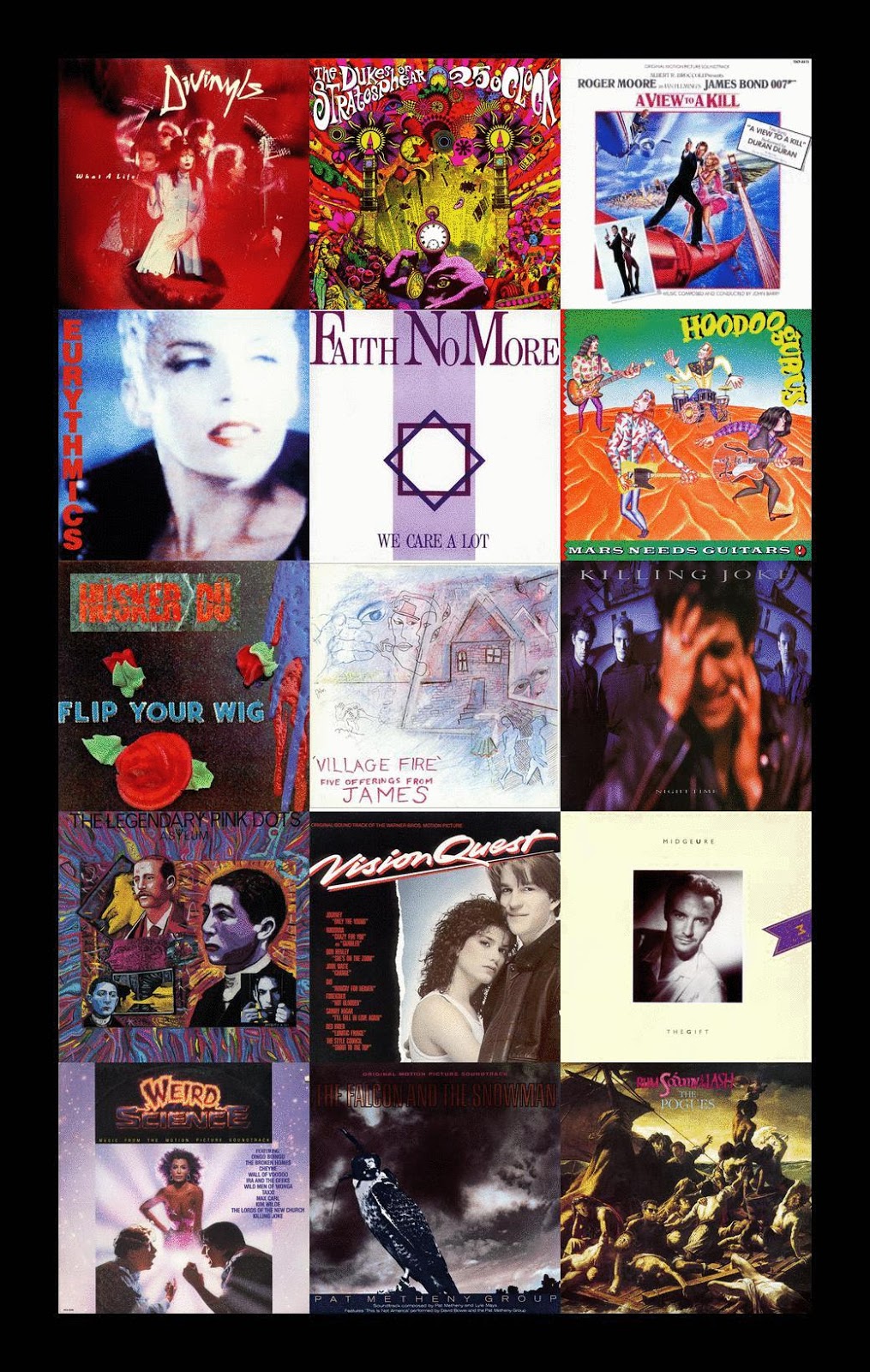 Life on this Planet: The Best Albums of 1985: Honorable Mentions
