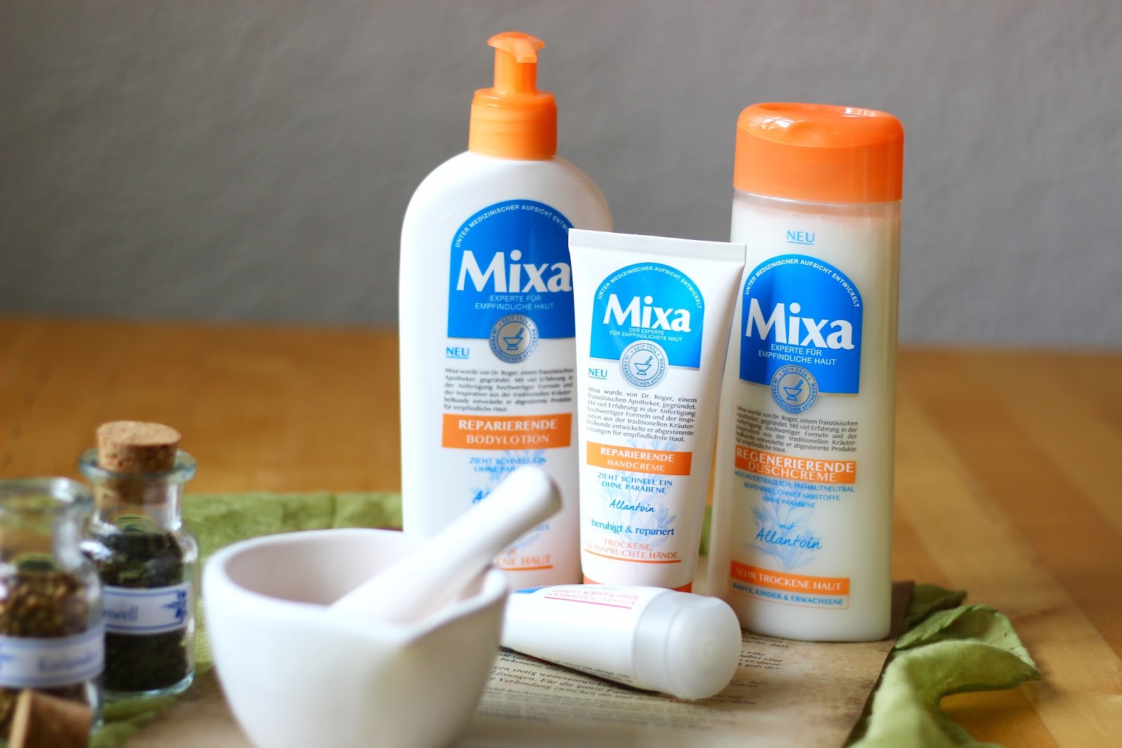 Unglaublich gut - die neue Pflegeserie - MIXA | Apfelbäckchen Familienblog