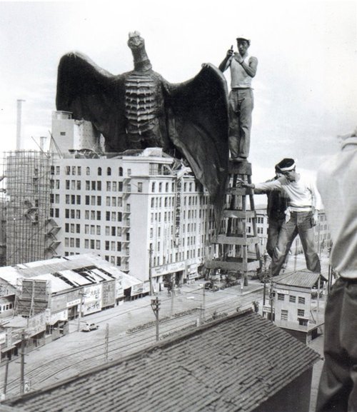 SPACE MONSTER: RODAN THE FLYING MONSTER aka SORA NO DAIKAIJÛ RADON - 1956