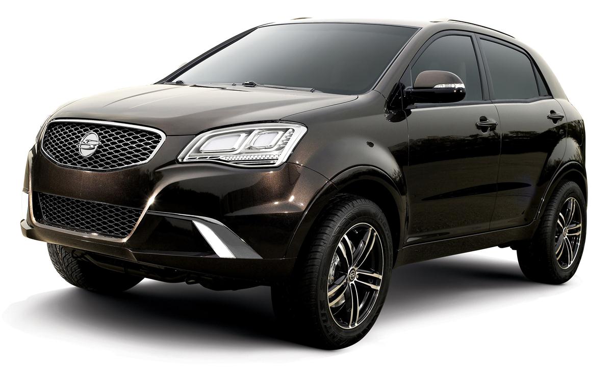 voitures et automobiles: Le SsangYong Korando