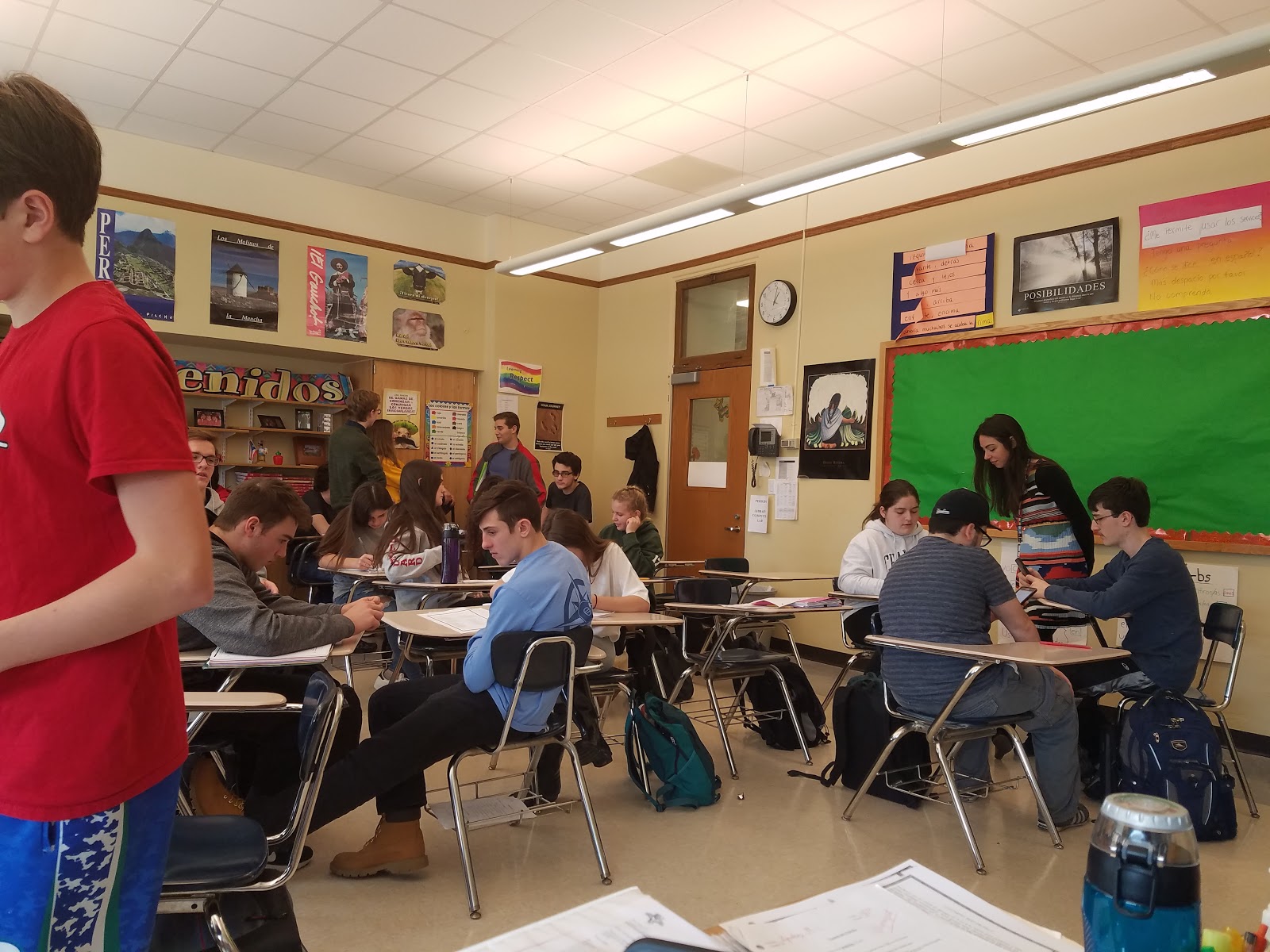 Las aventuras de la Srta. Robinson: Mi clase de español- nivel 2