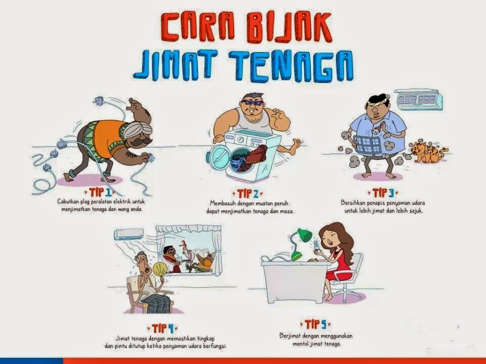 Cara Bijak Jimat Tenaga - Dari Diri Dhiya