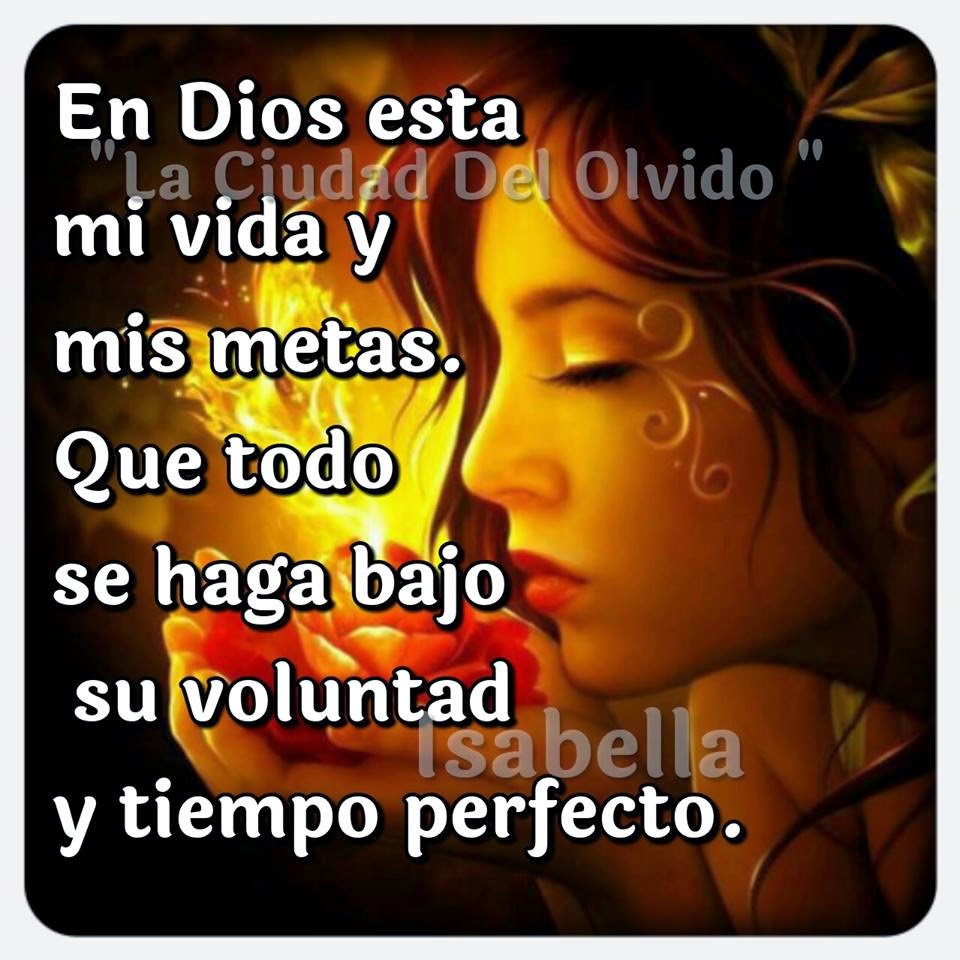 Frases Para Ti En Dios Esta Mi Vida