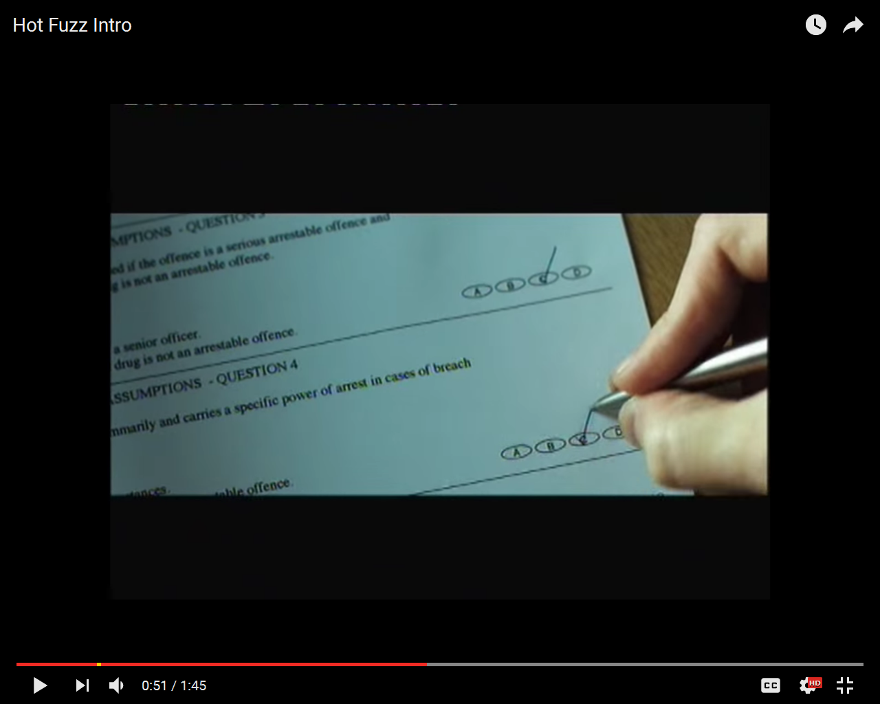 AS Media Studies Foundation Production: Hot Fuzz Opening scene ...